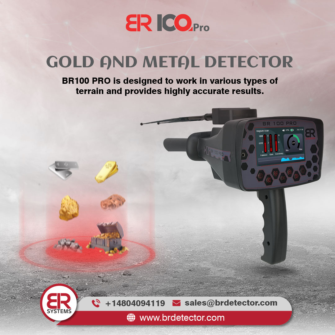BR Systems Company for manufacturing gold metal detectors